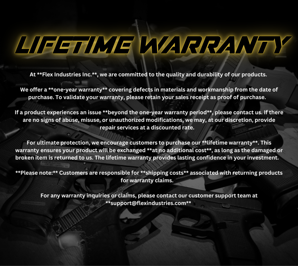G Flex Extended Lifetime Warranty - Flexindustries