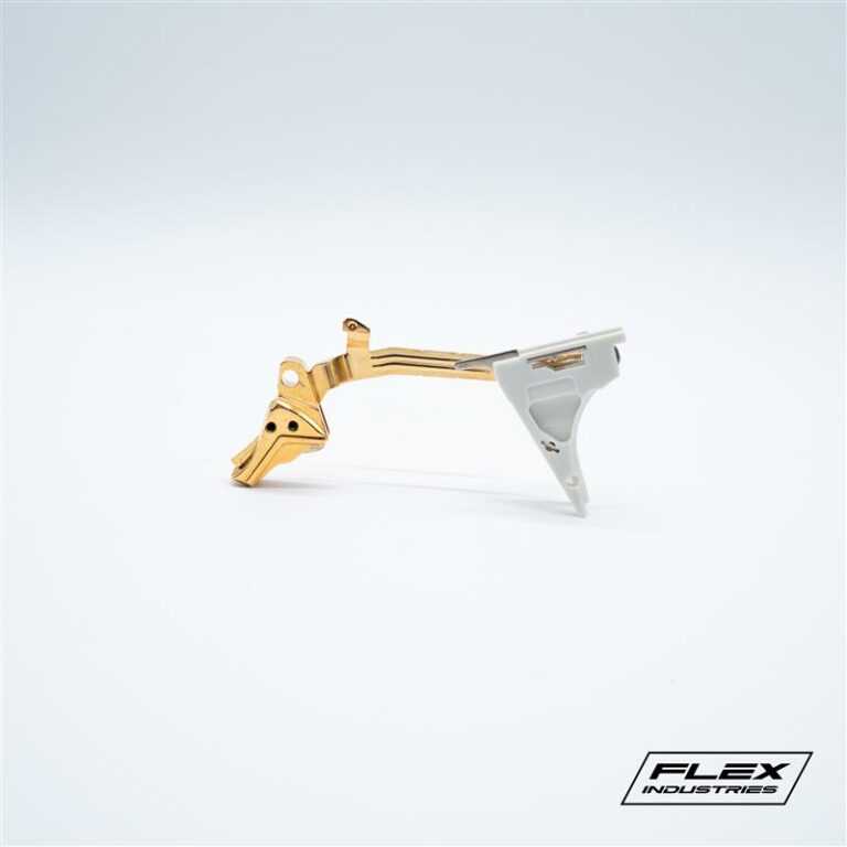 Rambo Flex White on Gold Trigger - Flexindustries