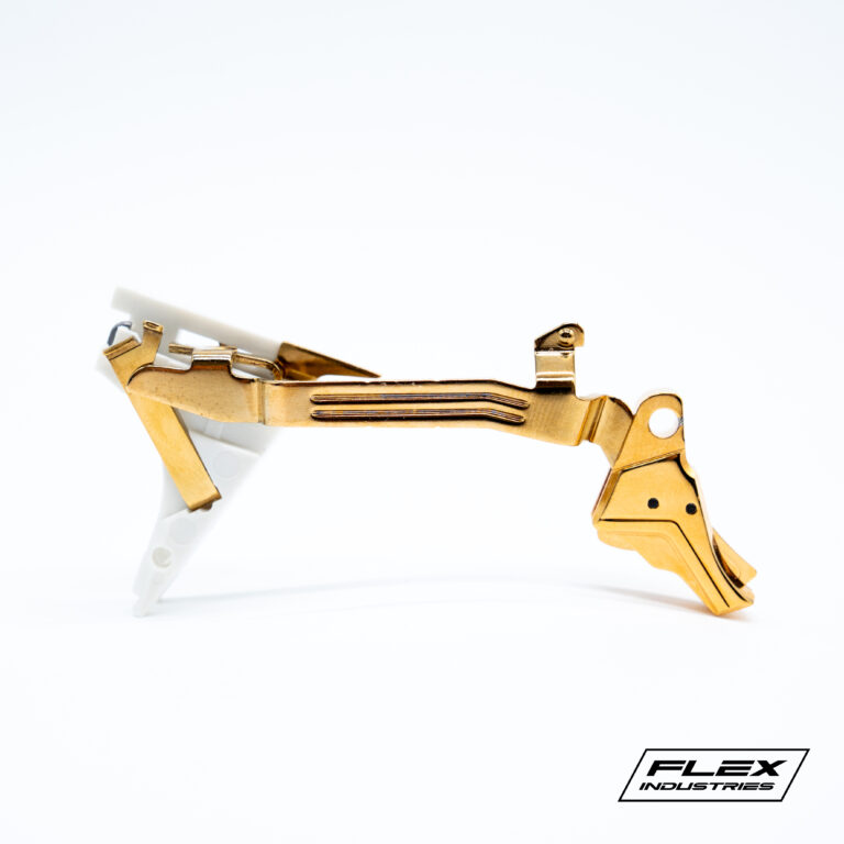 Rambo Flex White on Gold Trigger - Flexindustries