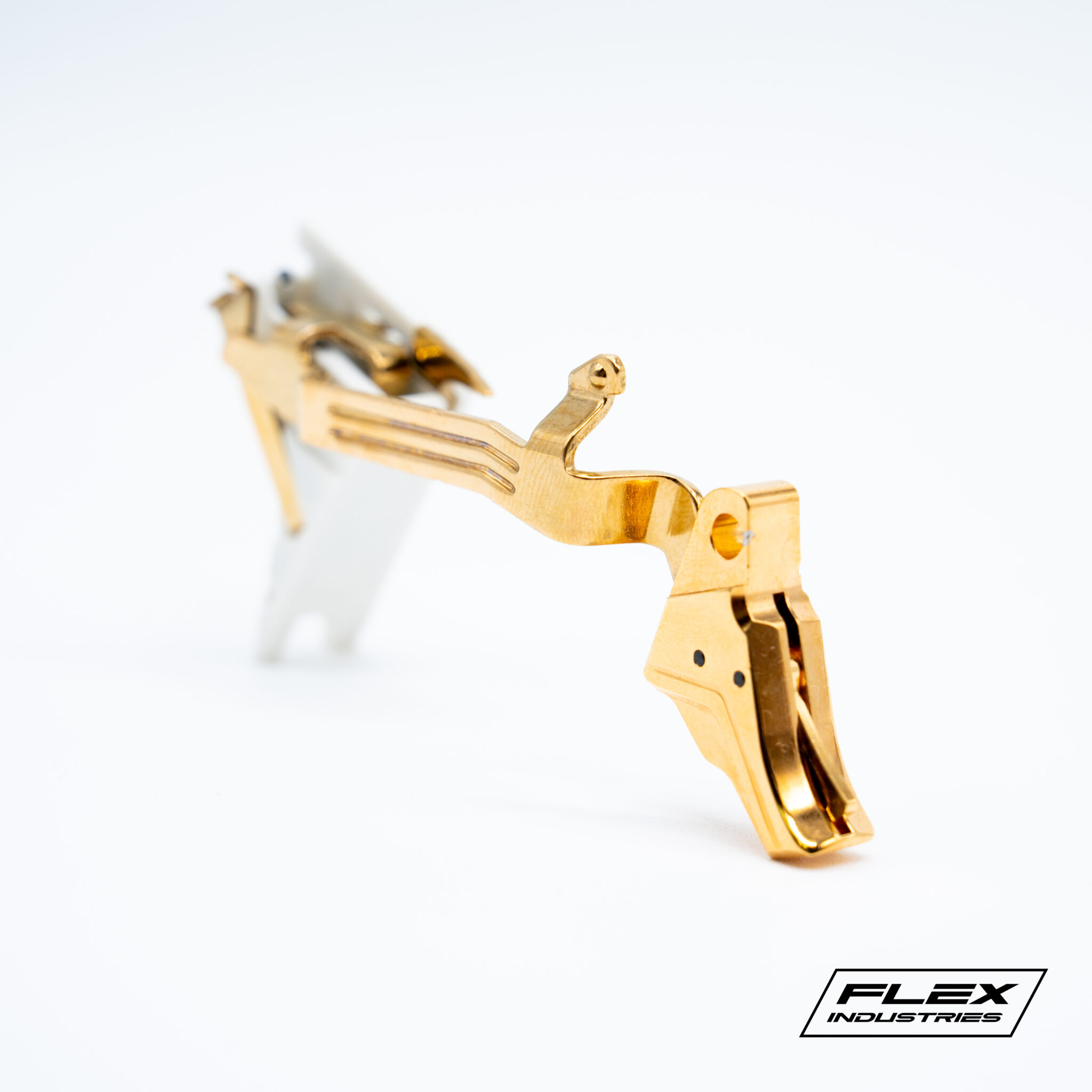 Rambo Flex White on Gold Trigger - Flexindustries